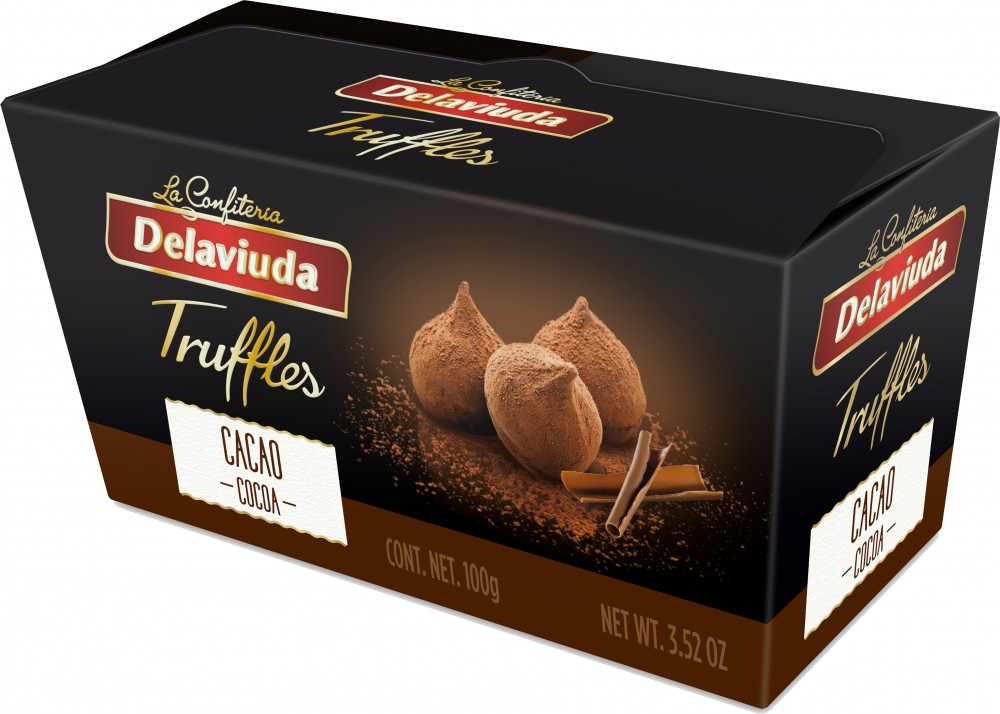 Delaviuda Natúr trüffel 100g - www.acsokolades.hu